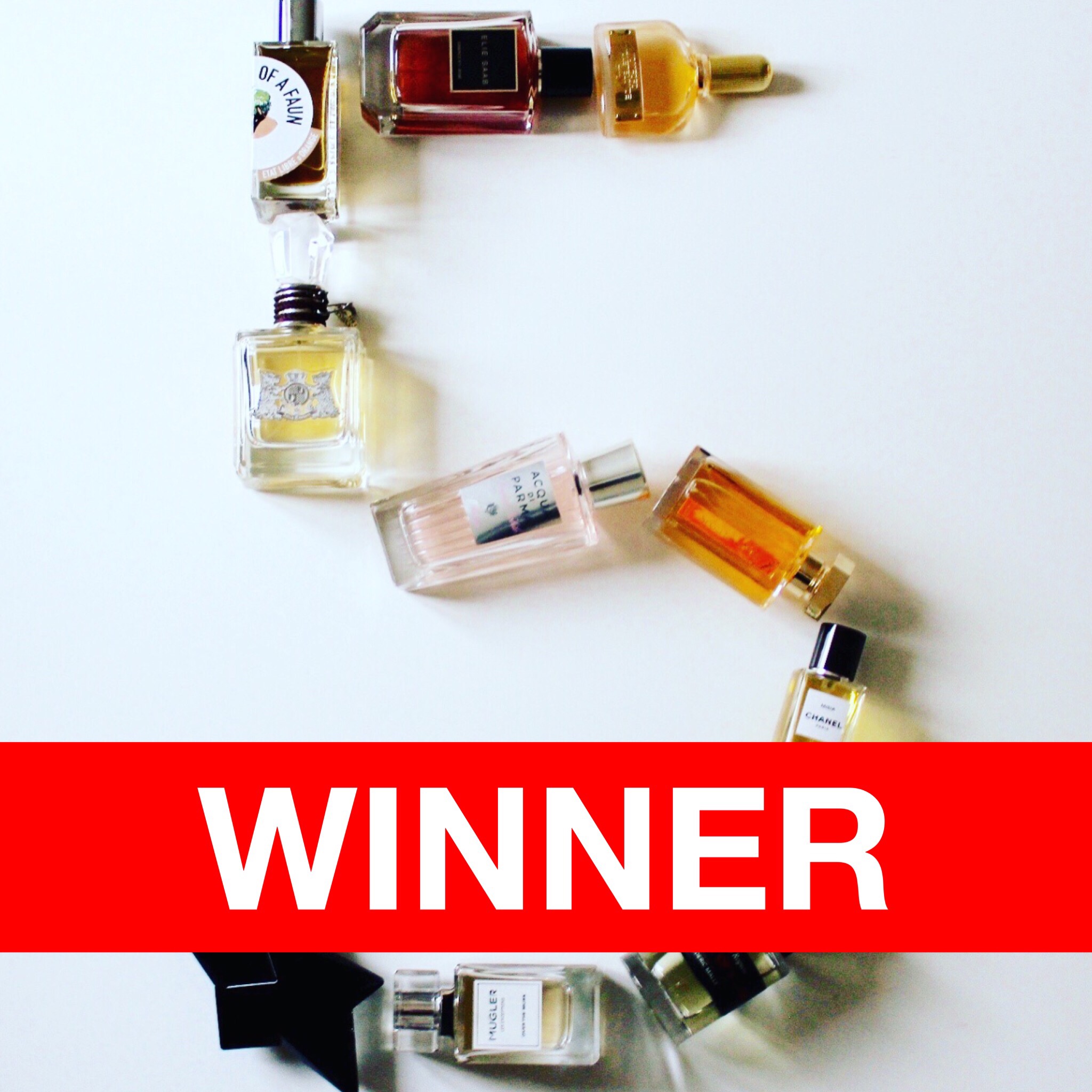 We Have a Winner! – The Candy Perfume Boy